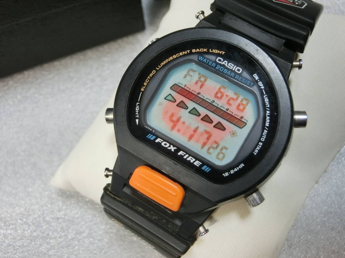 【やや傷や汚れあり】★G-SHOCK FOX FIRE (DW-6600B-1A)の落札情報詳細 - Yahoo!オークション落札価格検索 オークフリー