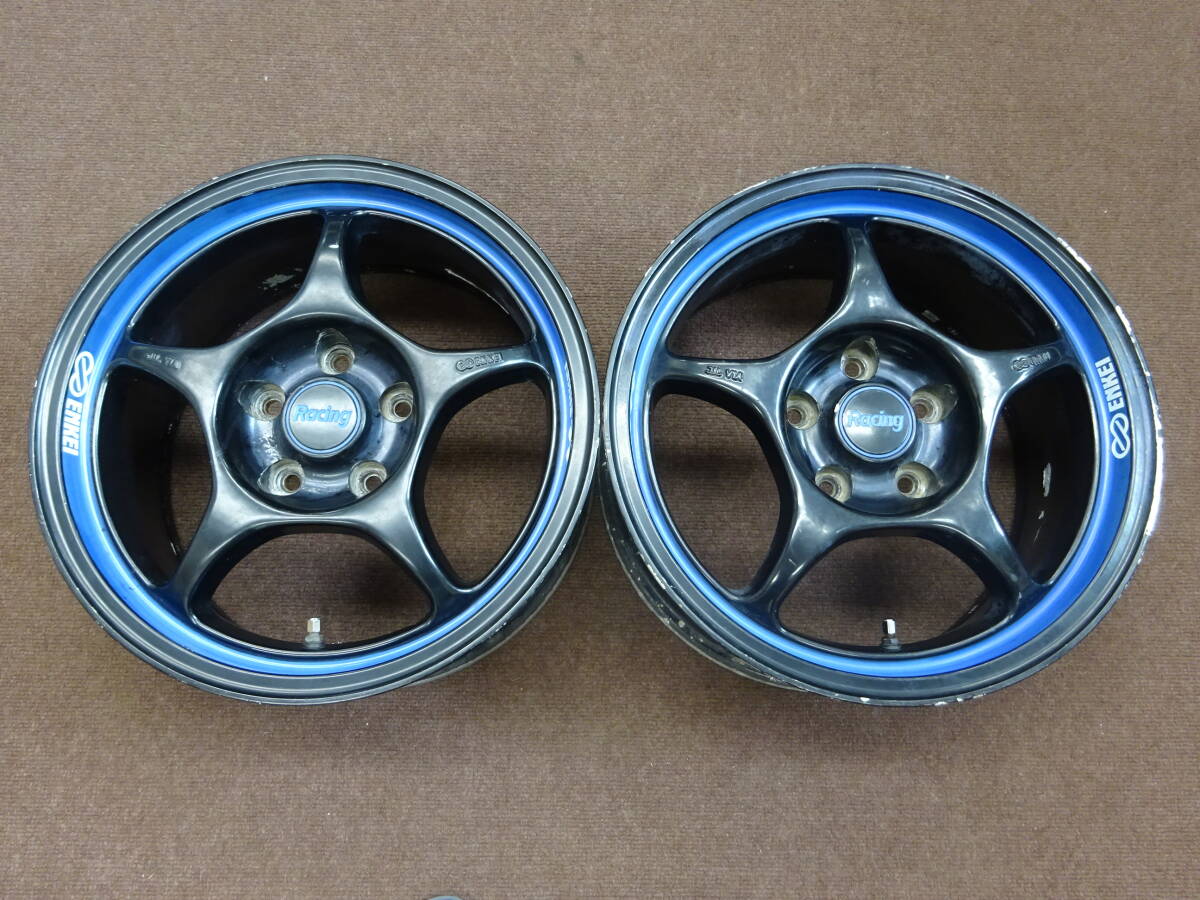 【傷や汚れあり】A-88 ENKEI Racing RP01 ★16×7J ET35 PCD114.3 5H 2本★ エンケイ 人気商品 Racing sports car ドリ車 等に是非の ...