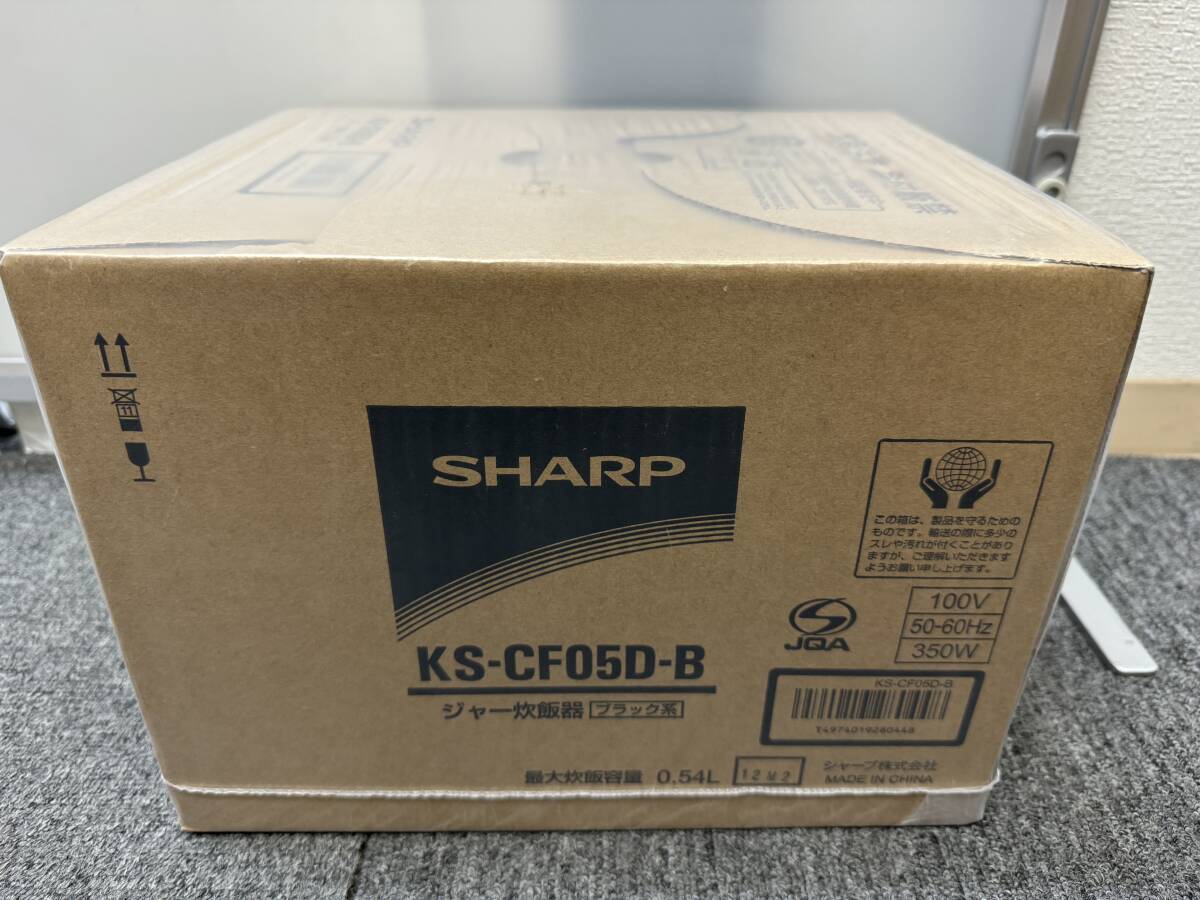 【未使用】(管27300)【SHARP シャープ】ジャー炊飯器 KS-CF05D-B ブラック 3合 2022年製 未使用 保管品の落札情報詳細 - ヤフオク落札価格検索 オークフリー