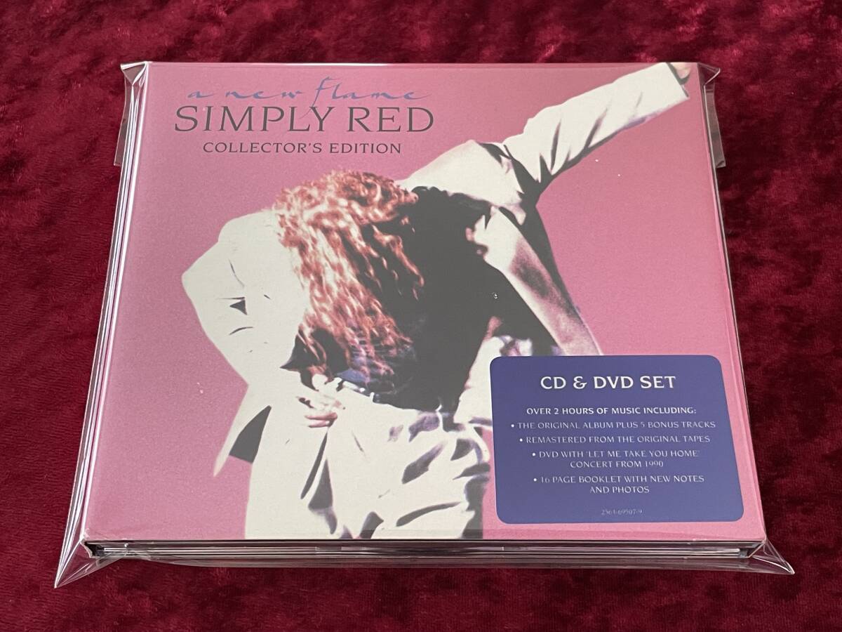 【やや傷や汚れあり】★SIMPLY RED★CD+DVD★A NEW FLAME COLLECTOR'S EDITION★デジパック★ ...