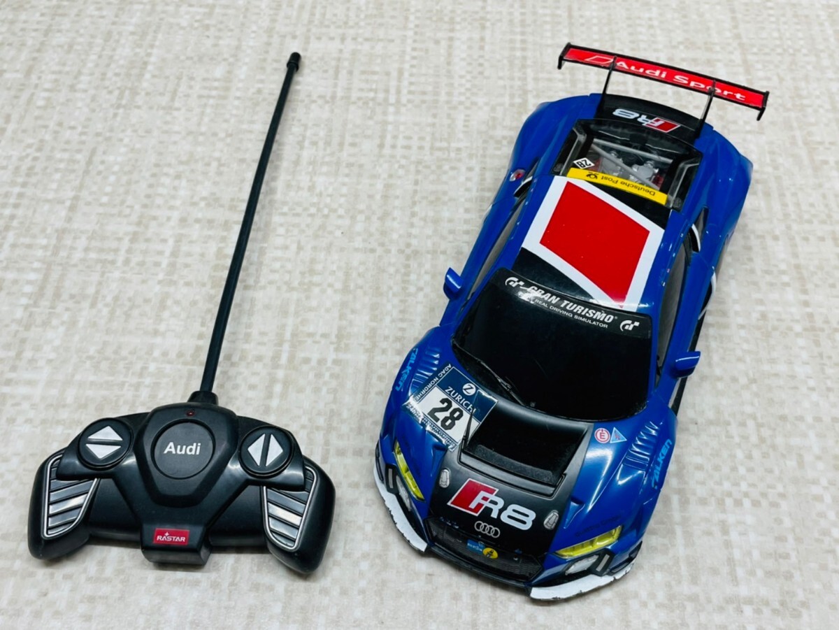 【傷や汚れあり】中古 動作品 ラジコン Audi R8 LMS 1/18 ラジコンカー アウディ おもちゃ 4441の落札情報詳細 - Yahoo!オークション落札価格検索 オークフリー