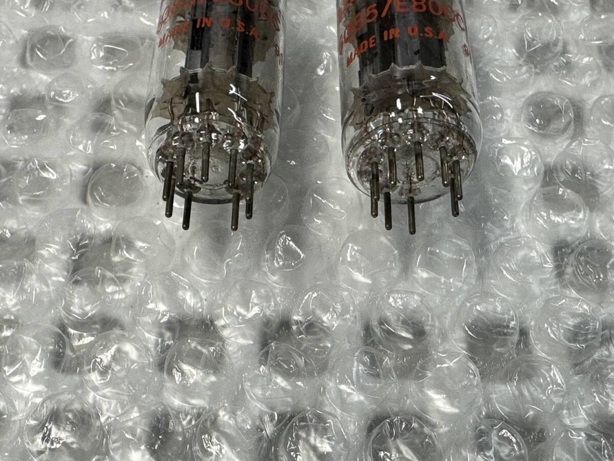 【未使用】Amperex 6085 / E80CC 高信頼管 NOS 同一ロット 2本の落札情報詳細 - Yahoo!オークション落札価格検索 オークフリー