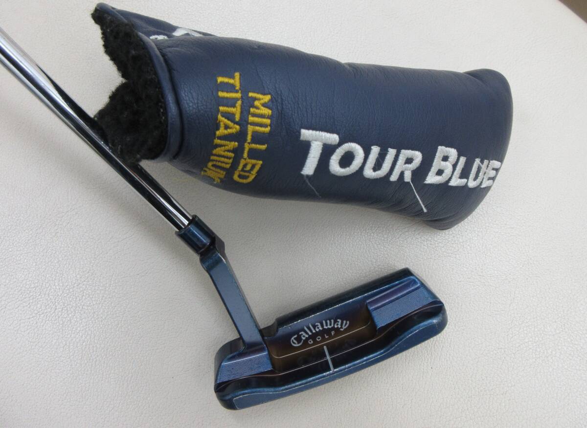 【傷や汚れあり】【激レア】【チタン削り出し】キャロウェイ (Callaway) モデル:Tour Blue TT1 パター (Tour ...