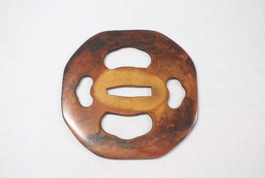 【傷や汚れあり】 中古品【刀鍔】肥後鍔 ひごつば 刀装具 重さ：約114g 鍔 つば 骨董品 日本刀 武具 コレクション アンティーク ④ h_zの落札情報詳細 - Yahoo!オークション ...