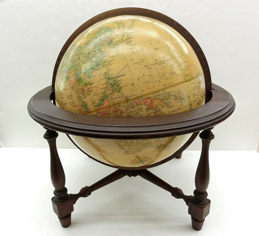 【傷や汚れあり】Replogle / リプルーグル地球儀 GLOBES / グローブス社製 ソビエト連邦 光る ライト付 ヴィンテージ アンティークの落札情報詳細 - Yahoo!オークション ...