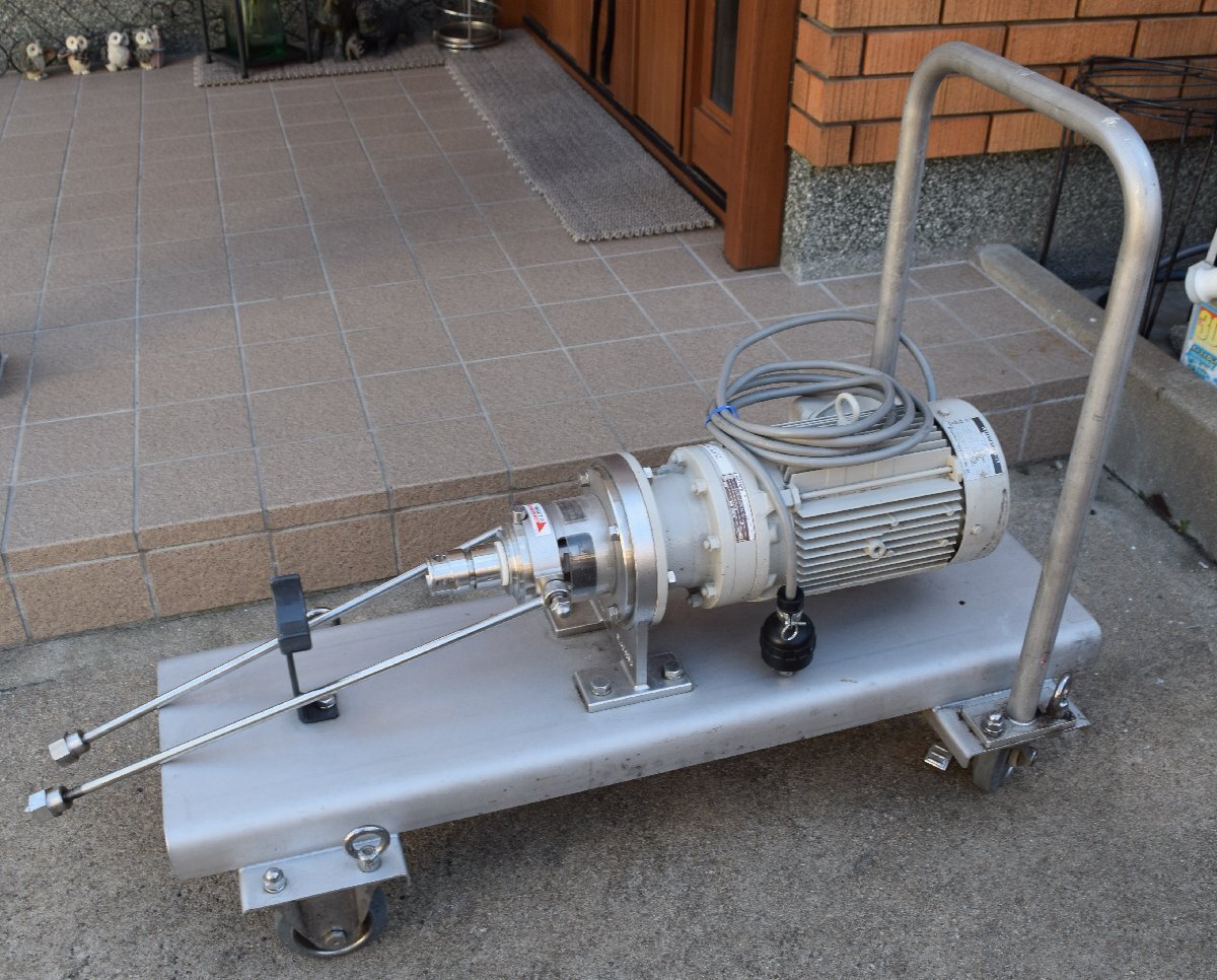 【傷や汚れあり】12920★法人様 JITBOX(可能)：兵神装備 HEISHIN/ヘイシン モーノポンプ 2NL20PU★動作品 引取限定 ...