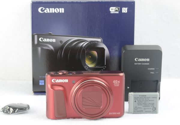 【目立った傷や汚れなし】 美品 キヤノン Canon PowerShot SX720 HS レッド 【元箱】 #607-042-0801の落札情報詳細 - Yahoo!オークション落札価格検索 ...
