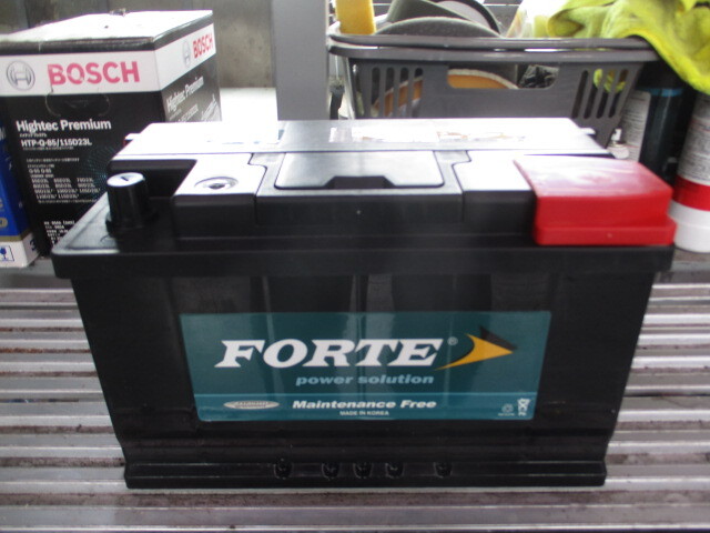 【未使用】新品バッテリー MF 58043 80AH 適合 BMW E82 E87 E88 E46 クライスラー 300C アウディ A3 ...