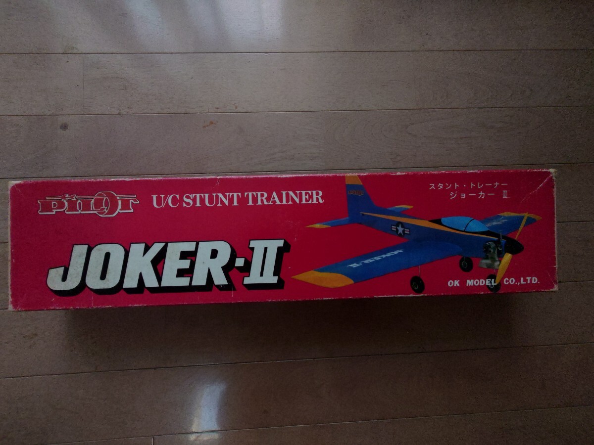 【未使用】Uコン PILOT JOKER-Ⅱ ジョカー2 OK MODEL 組み立てキット スタント機 組み立てキットの落札情報詳細 ...