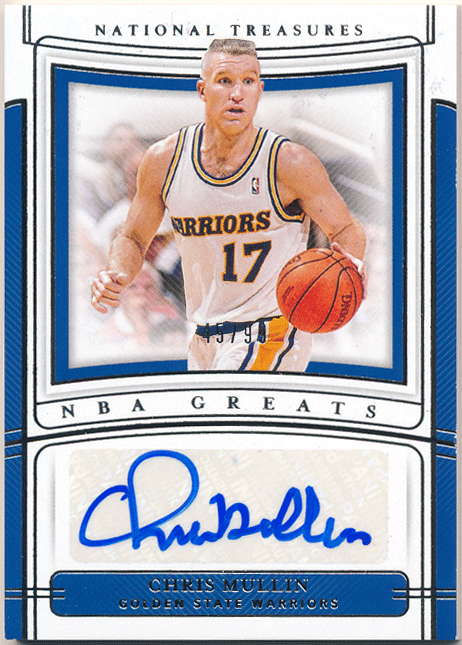 【やや傷や汚れあり】☆ Chris Mullin NBA 2019-20 Panini Noir Reigning Nights ...