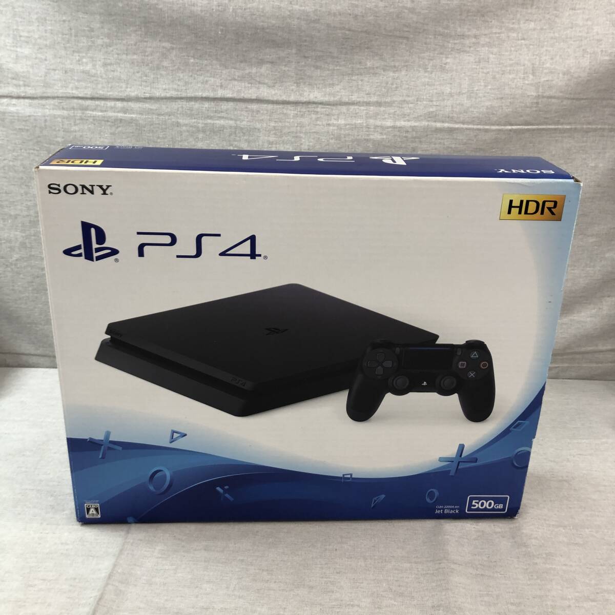 【目立った傷や汚れなし】PlayStation 4 ジェット・ブラック 500GB (CUH-2200AB01)の落札情報詳細 - Yahoo!オークション落札価格検索 オークフリー