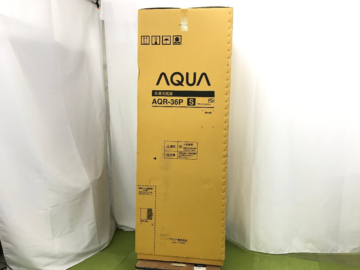 【未使用】2024年発売 未使用 アクア AQUA 冷凍冷蔵庫 4ドア 355L AQR-36P-S ブライトシルバー 幅60cm 脱臭 除菌 節電モード 真ん中冷凍室 TD08040Iの落札 ...