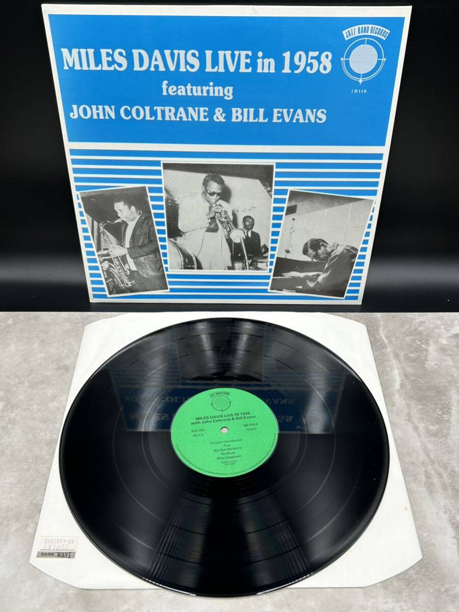 【全体的に状態が悪い】3284 レコード LP MILES DAVIS LIVE in 1958 featuring JOHN COLTRANE & BILL EVANSの落札情報詳細 ...