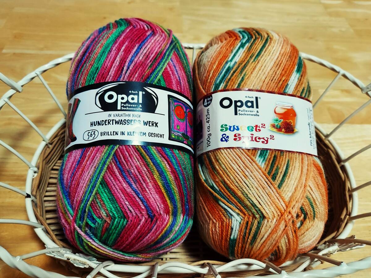 【未使用】F＊ソックヤーン＊【Opal(オパール) Hundertwasser4・Sweet＆Spicy】2玉組の落札情報詳細 - Yahoo!オークション落札価格検索 オークフリー