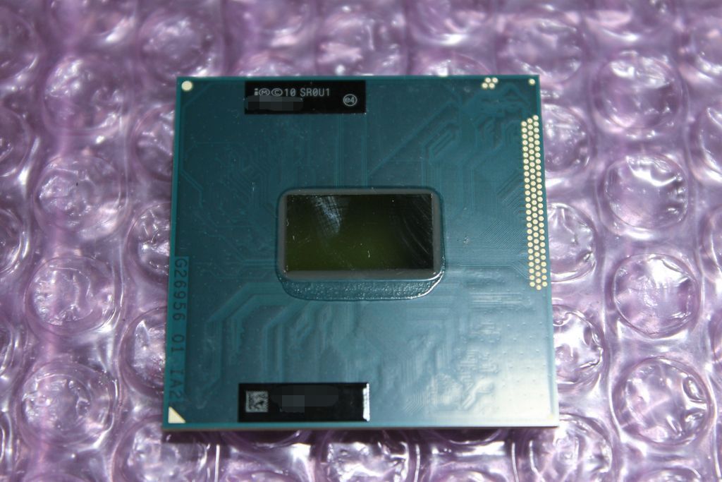 【目立った傷や汚れなし】#1061 Intel Pentium 2020M SR184/SR0U1/SR0VN等 (2.4GHz/ 2M/ Socket G2) 保証付の落札情報詳細 ...