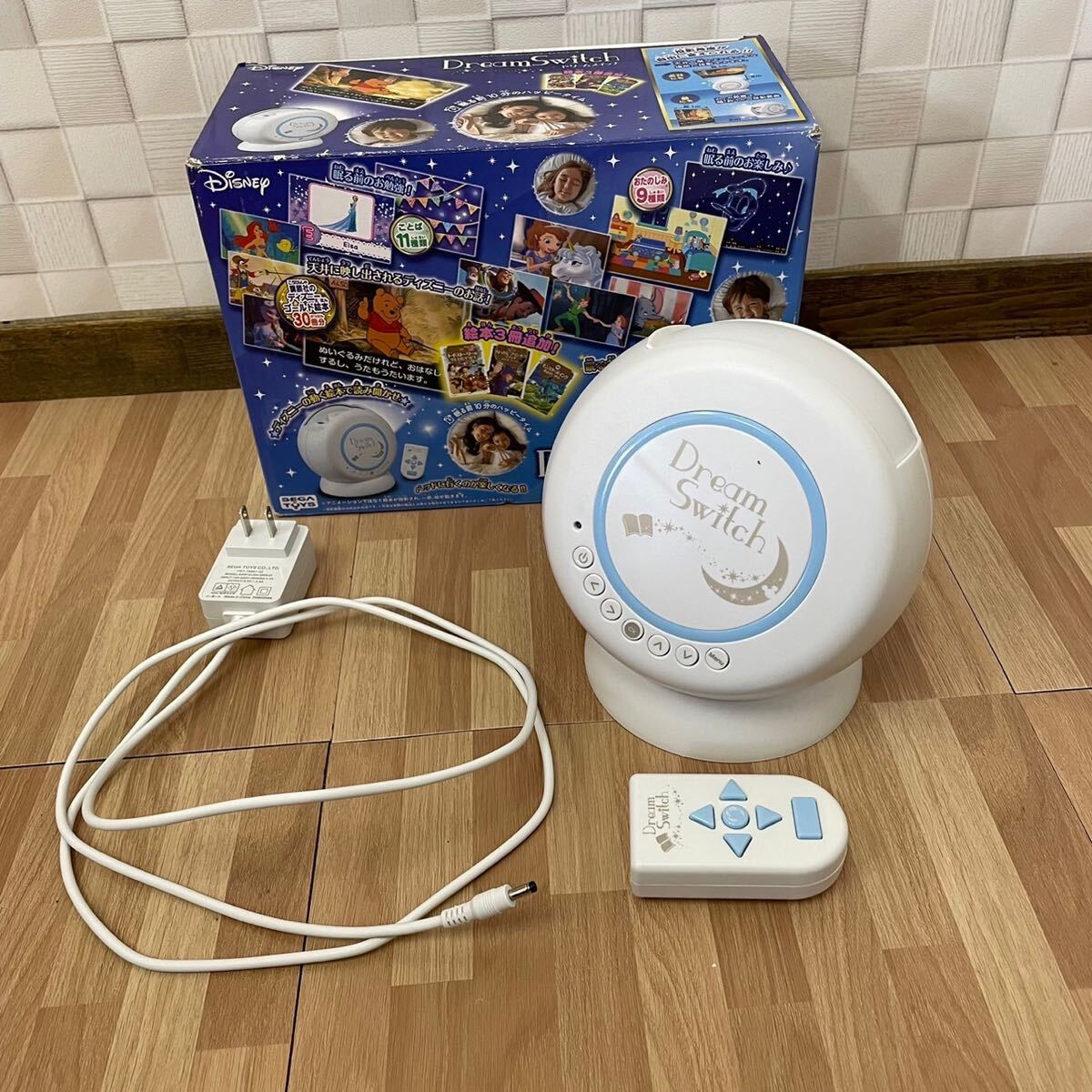 【やや傷や汚れあり】動作 セガトイズ ディズニー&ディズニー ピクサーキャラクターズ ドリームスイッチ Dream Switch 寝かしつけ プロジェクター km0825の落札情報詳細 ...