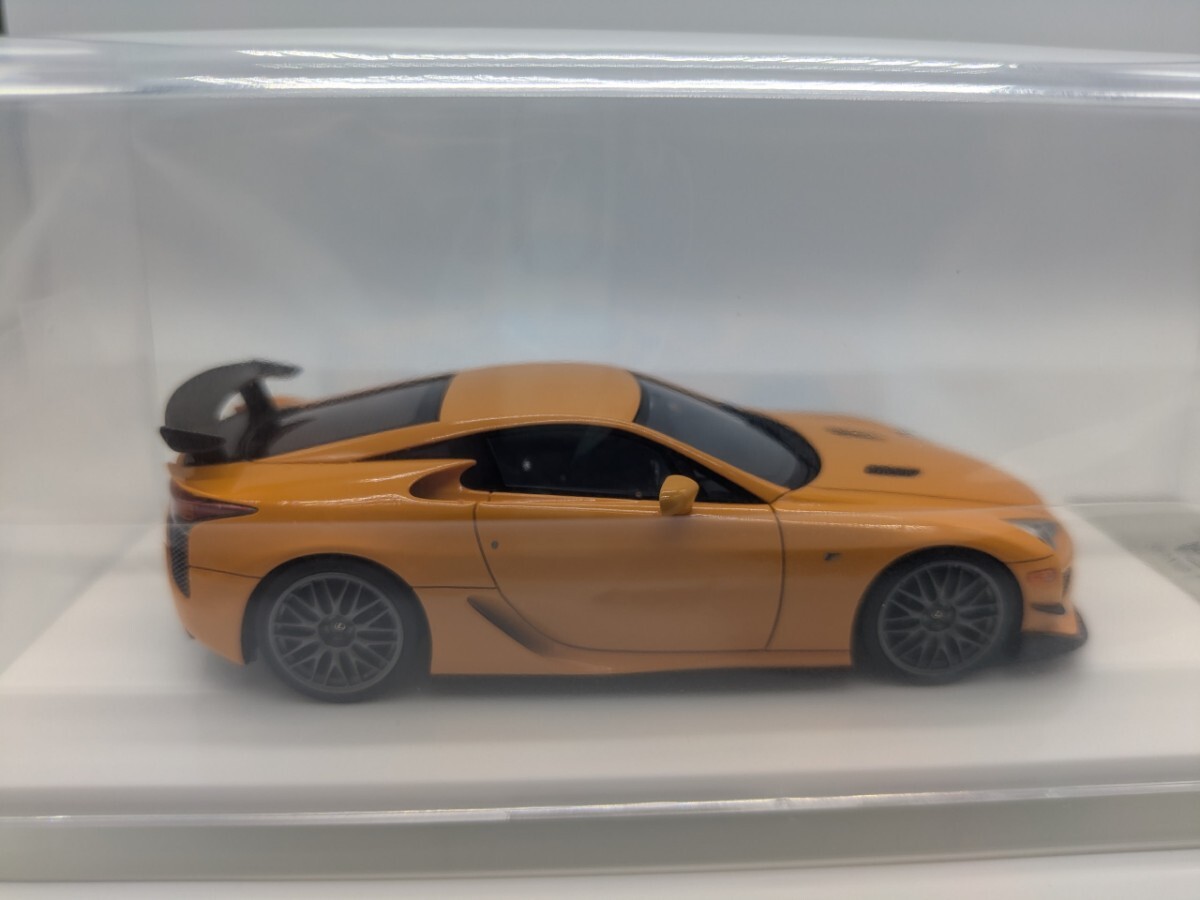 【目立った傷や汚れなし】1/43 Make Up Lexus LFA Nurburgring Package 2012 Orange ...