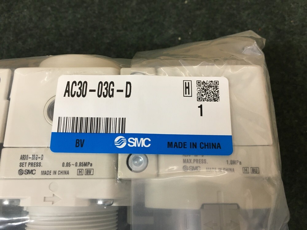 【未使用】未使用 SMC エアコンビネーション エアフィルタ+レギュレータ+ルブリケータ AC30-03G-D ②の落札情報詳細 ...
