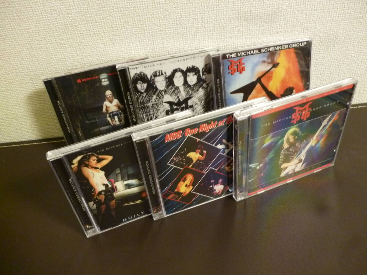 【目立った傷や汚れなし】リマスター盤 ・ MICHAEL SCHENKER GROUP / アルバム6作品・7CD ・ 輸入盤・MSG・マイケル・シェンカー・グループ・REMASTEREDの ...