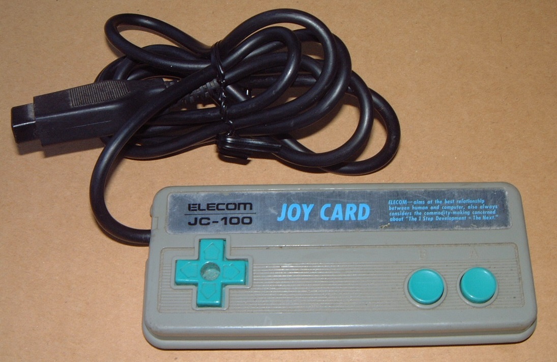 【やや傷や汚れあり】即決 MSX/MSX2用ELECOM ジョイカード JC-100 の落札情報詳細 - Yahoo!オークション落札価格検索 オークフリー