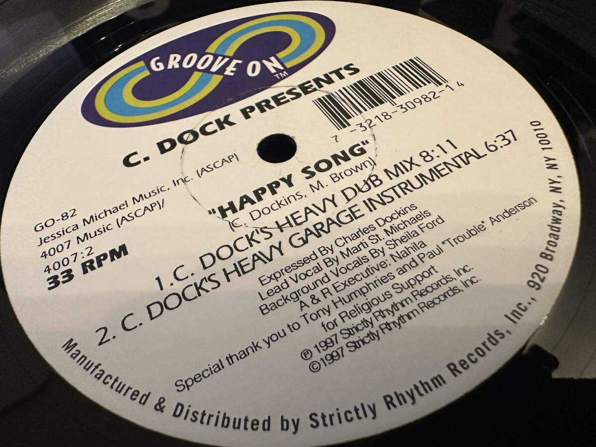 【傷や汚れあり】12”★C. Dock / Happy Song / ヴォーカル・ハウス！の落札情報詳細 - Yahoo!オークション落札価格 ...