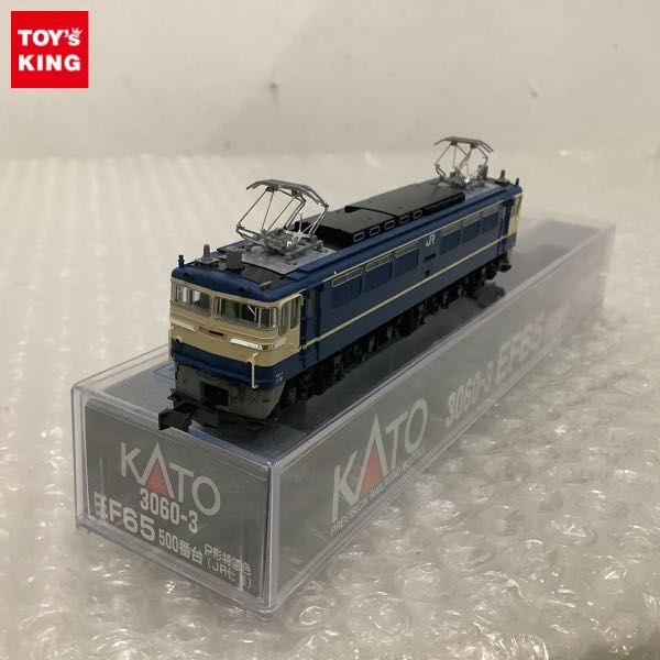 【やや傷や汚れあり】1円〜 動作確認済 KATO Nゲージ 3060-3 EF65 500番台 JR仕様 P形 特急色の落札情報詳細 - Yahoo!オークション落札価格検索 オークフリー