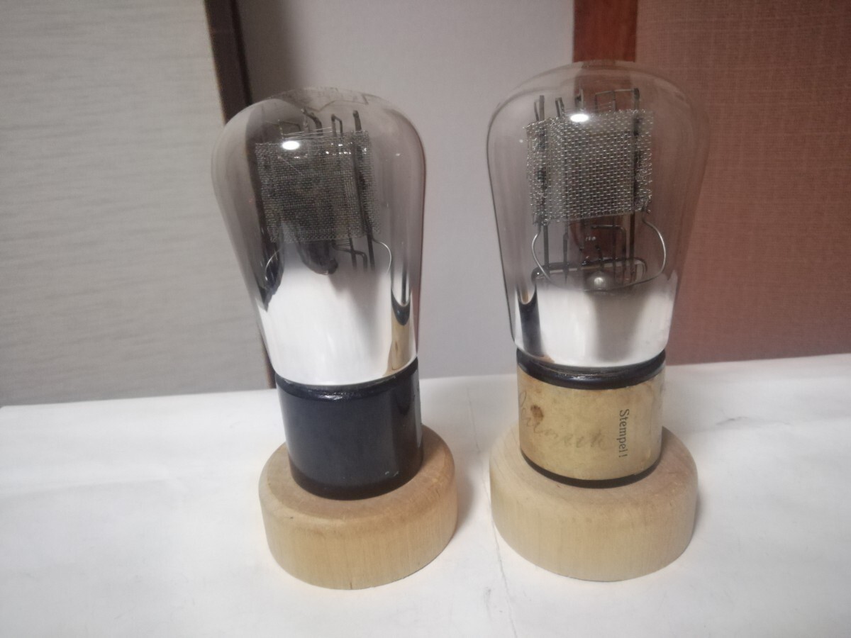 【傷や汚れあり】独TELEFUNKEN REN804(ナス・メッシュP) 傍熱型電圧増幅用三極管 2本組 中古並品 箱なしの落札情報詳細 ...