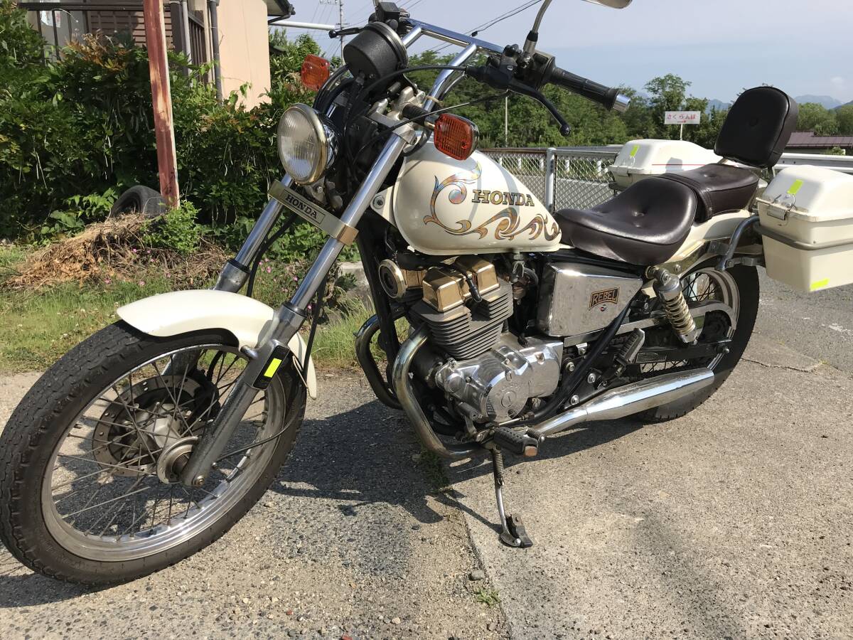 【やや傷や汚れあり】HONDA Rebel SPECIAL MC13 ホンダ レブル スペシャル 実働 走行約14,600キロ エンジン快調 美品な方と思います 令和9年8月まで自賠責ありの ...