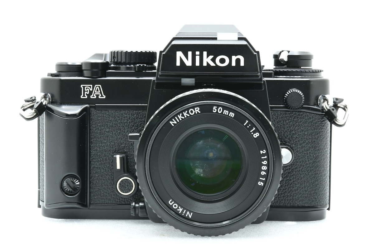 【全体的に状態が悪い】Nikon FA ブラック + AI-S NIKKOR 50mm F1.8 ニコン フィルムカメラ MF一眼レフ ジャンクの落札情報詳細 - Yahoo!オークション落札 ...