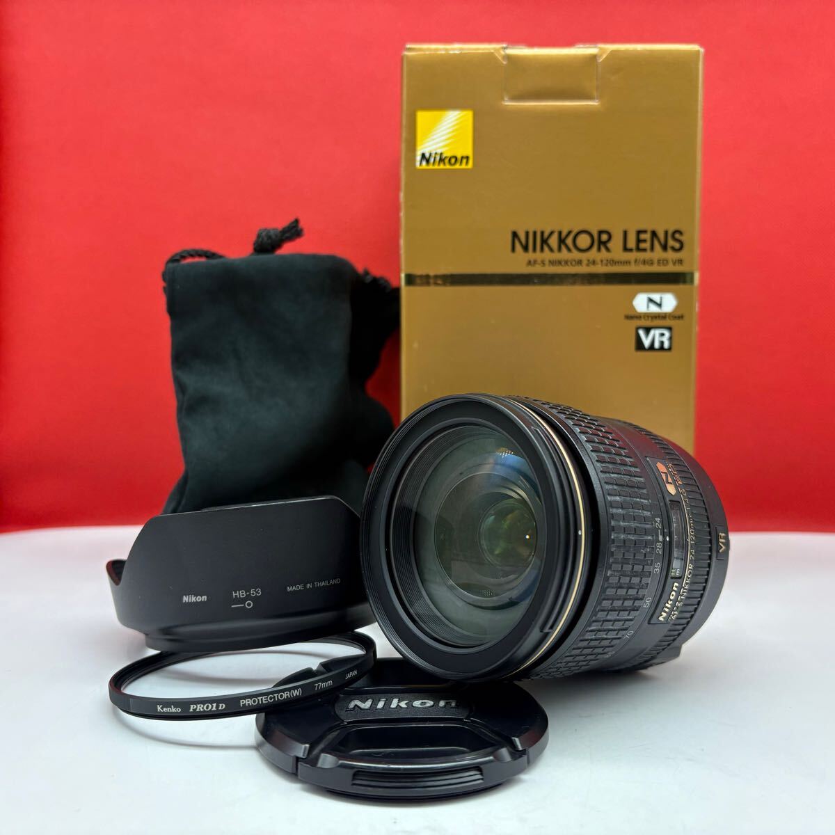 【目立った傷や汚れなし】 Nikon N AF-S NIKKOR 24-120mm F4G ED VR カメラレンズ AF動作確認済 ニコンの落札情報詳細 - Yahoo!オークション落札価格 ...