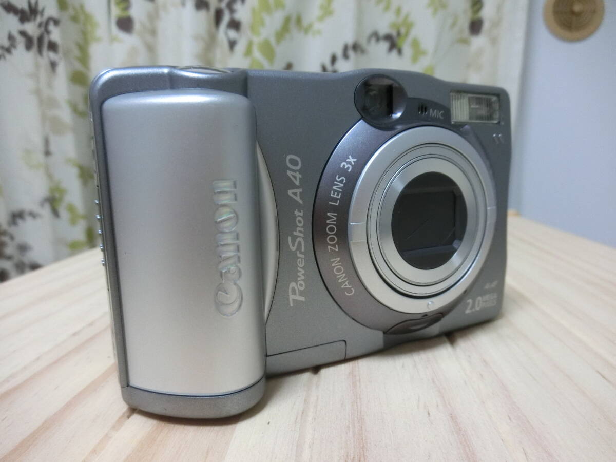 【目立った傷や汚れなし】【動作確認済】Canon PowerShot A40 キヤノン パワーショット 単3電池4本で駆動します【ほぼ美品】の落札情報詳細 - Yahoo!オークション落札価格 ...