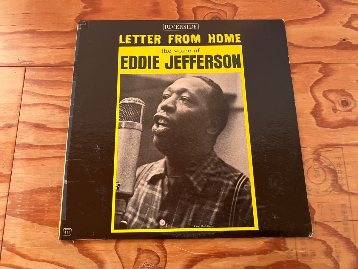 【やや傷や汚れあり】MONO オリジナル EDDIE JEFFERSON / Letter From Home Riverside RLP ...