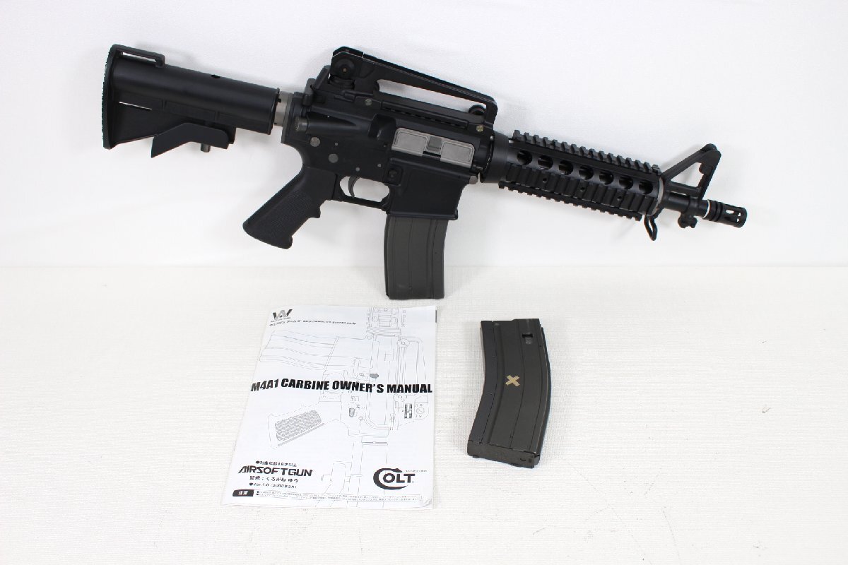 【傷や汚れあり】 ウエスタンアームズ マグナブローバック ガスガン アサルトライフル WA M4A1 CQB-R カービンの落札情報詳細 - Yahoo!オークション落札価格検索 オークフリー