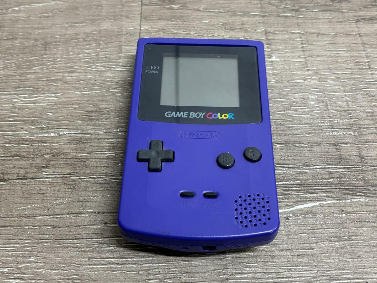 【傷や汚れあり】【1円】任天堂 ゲームボーイカラー 本体 グリーン CGB-001 GAME BOY COLOR 未検品ジャンク GB E06-154rm/F3の落札情報詳細 - Yahoo ...