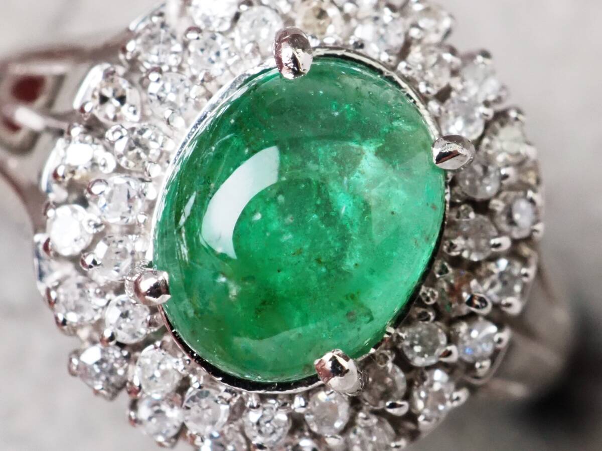 【目立った傷や汚れなし】【5224M】ソーティング付 Pt900 天然エメラルド 天然ダイヤモンド 1.23ct/0.22ct/5.0g リング 指輪 ♯12.5の落札情報詳細 - Yahoo ...