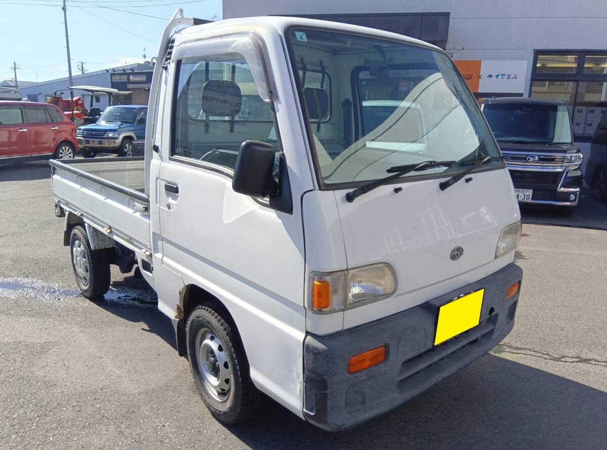 【走行距離 94,487 km】岩手発!! H9 スバル サンバートラック STDSpl2 KS4 4WD 5速MT 車検令和8年4/23迄 売切!!の落札情報詳細 - Yahoo ...