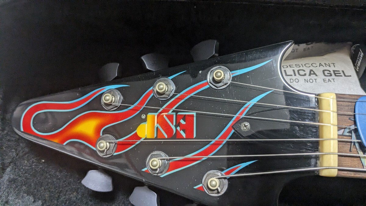 【目立った傷や汚れなし】ESP JH-1 限定ハードケース付き 再出品なし James Hetfield シグネイチャーモデル 世界限定200 ...