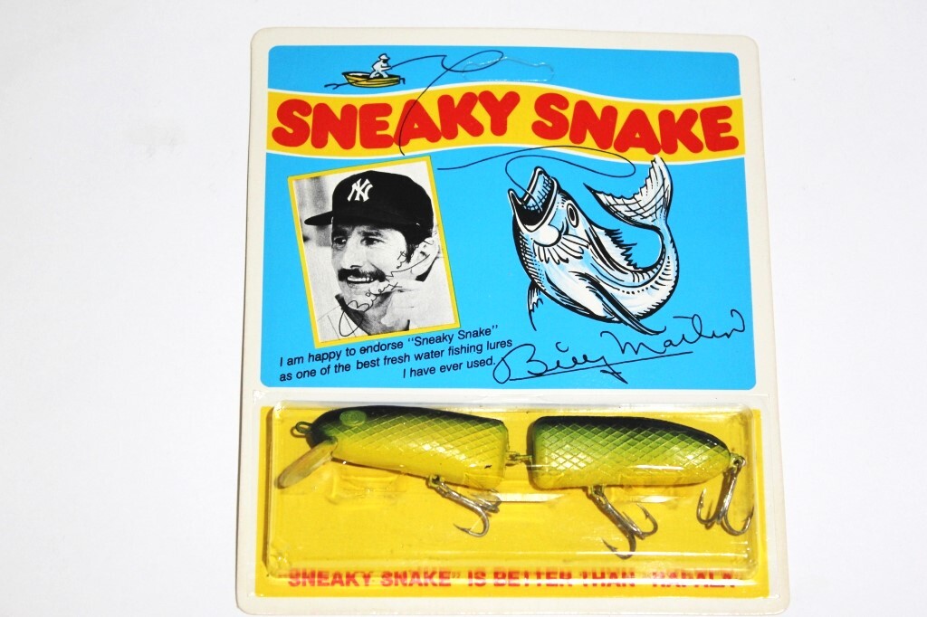 【未使用】 s3732 GOLD TECH Mfg Co SNEAKY SNAKE ゴールドテック スニーキースネイク 希少 ヘビ B級ルアー ...