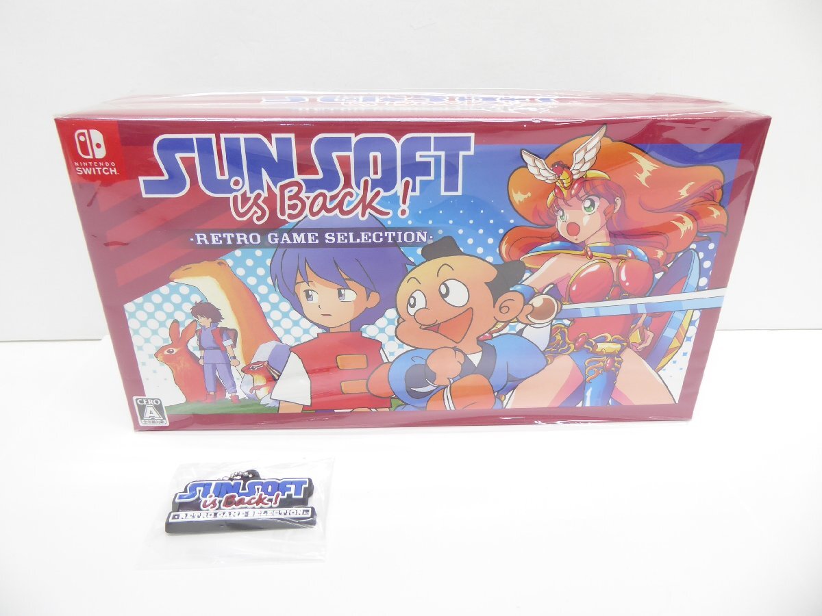 【未使用に近い】未開封 Nintendo Switch SUNSOFT is Back! レトロゲームセレクション サンソフトファンボックス ...
