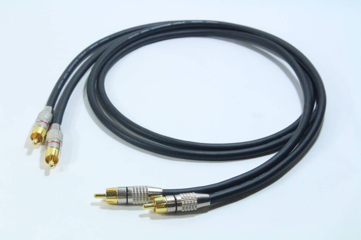 【未使用】MOGAMI 2534 RCAケーブル【1.5m ペア 2本セット】 モガミ オーディオ ラインケーブルの落札情報詳細 - Yahoo!オークション落札価格検索 オークフリー