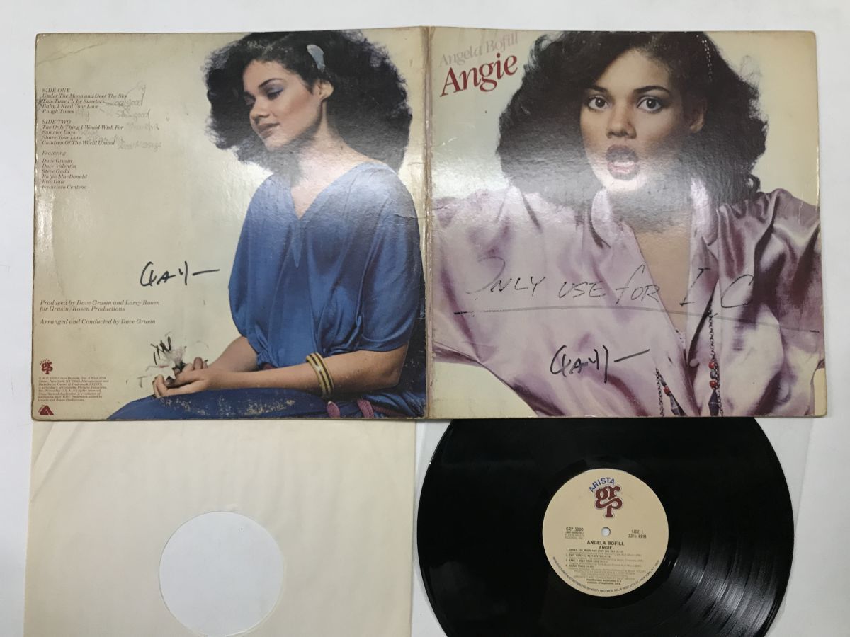 【中古】名盤LP ANGELA BOFILL / ANGELA OF THE NIGHTの落札情報詳細 - Yahoo!オークション落札価格 ...