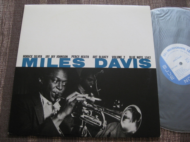 【目立った傷や汚れなし】★MILES DAVIS♪VOLUME 2★Horace Silver/Art Blakey/etc★Blue Note 東芝EMI BLP-1502★LP★の落札情報 ...