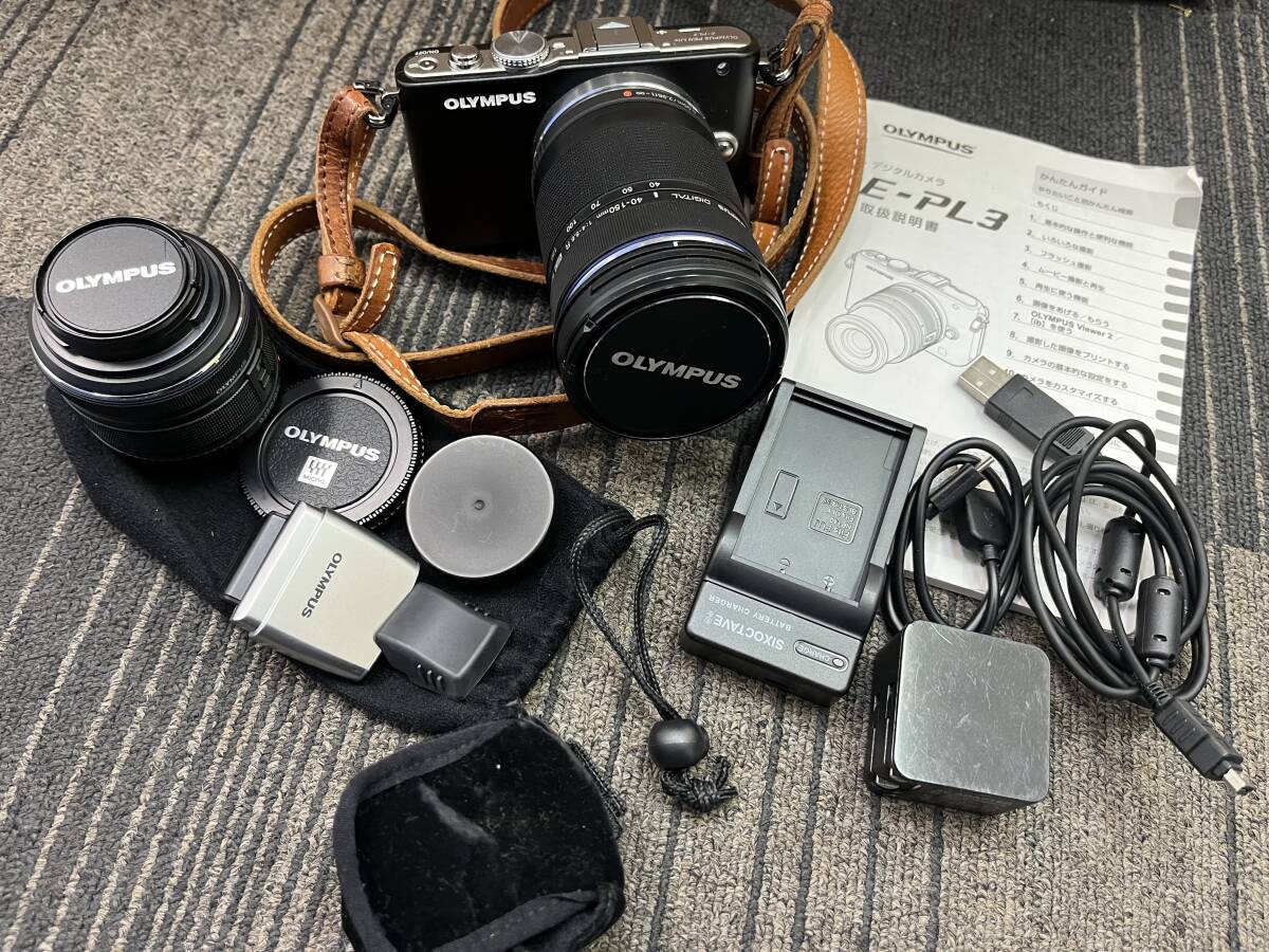 【傷や汚れあり】Z-85900【ジャンク品】1円スタート OLYMPUS（オリンパス） PEN Lite E-PL3 デジタル一眼カメラの落札 ...