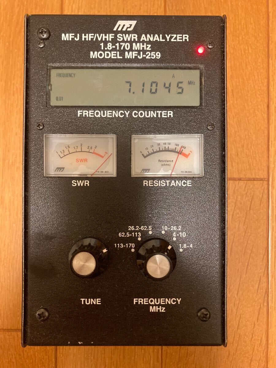 【目立った傷や汚れなし】MFJ アンテナアナライザー MFJ-259 やや難ありの落札情報詳細 - Yahoo!オークション落札価格検索 オークフリー