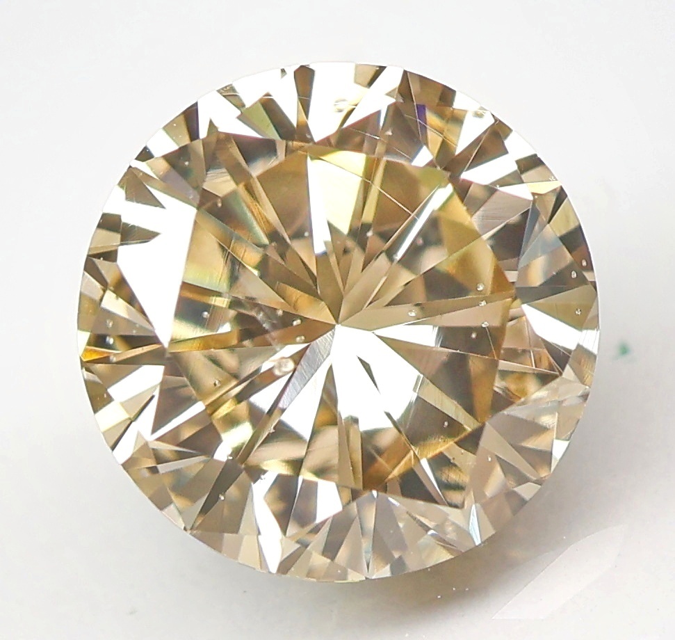 【目立った傷や汚れなし】【100円～】1.009ct 天然ダイヤ Fancy Light Yellow Brown(ナチュラルカラー) SI2の落札情報詳細 - Yahoo!オークション落札 ...
