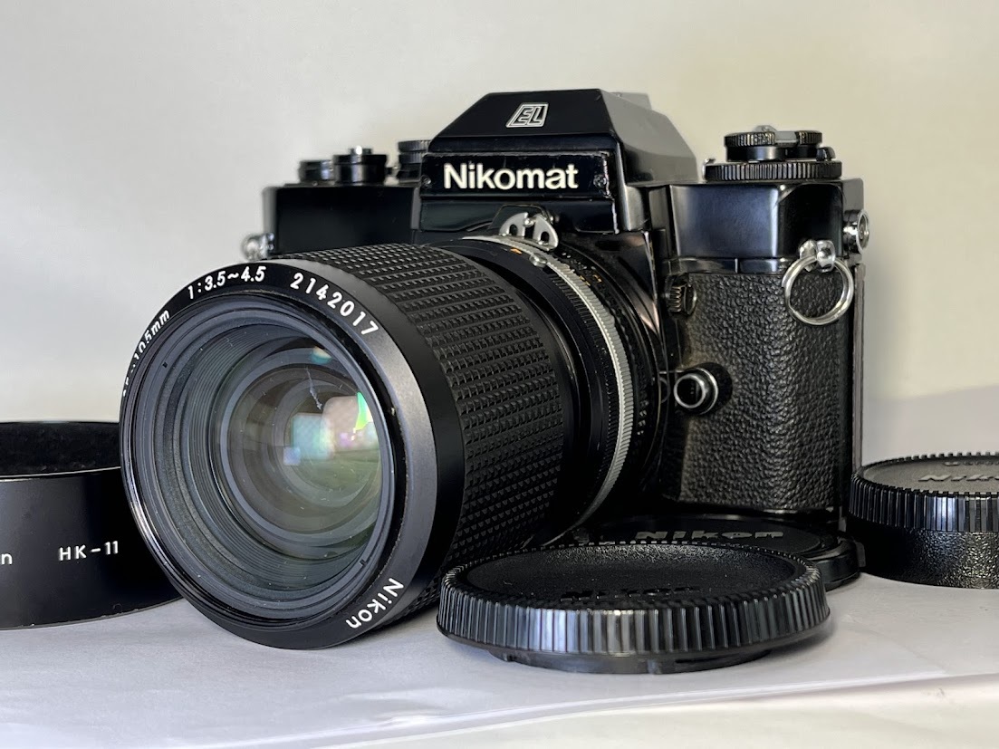 【目立った傷や汚れなし】★美品★ニコン NIKON NIKOMAT FT2 / Ai-S ZOOM NIKKOR 35-105mm F3.5 ...