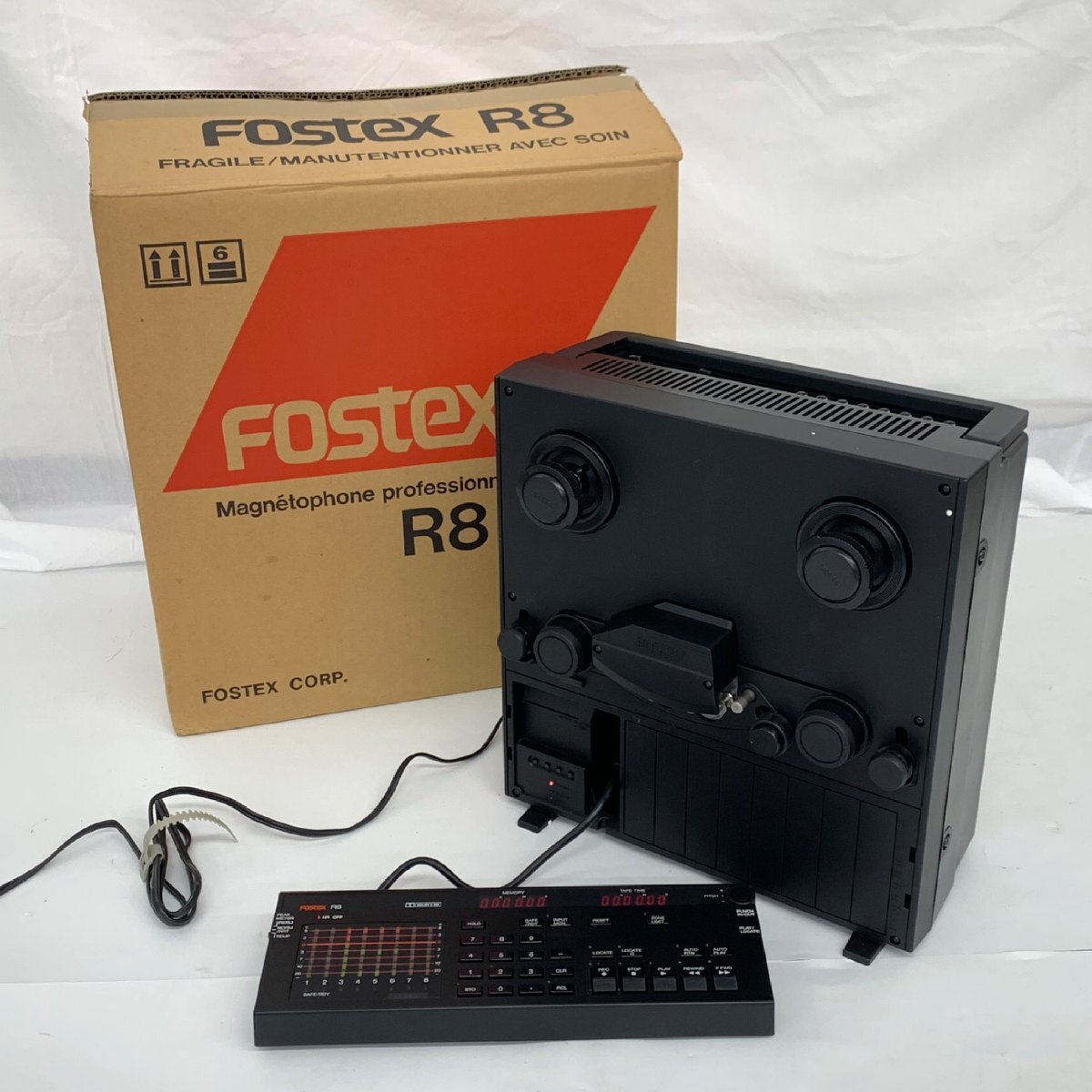 【傷や汚れあり】1円～/FOSTEX/フォステクス/R8/RECORDER/REPRODUCER/箱付/オープンリールデッキ/オーディオ機器 ...
