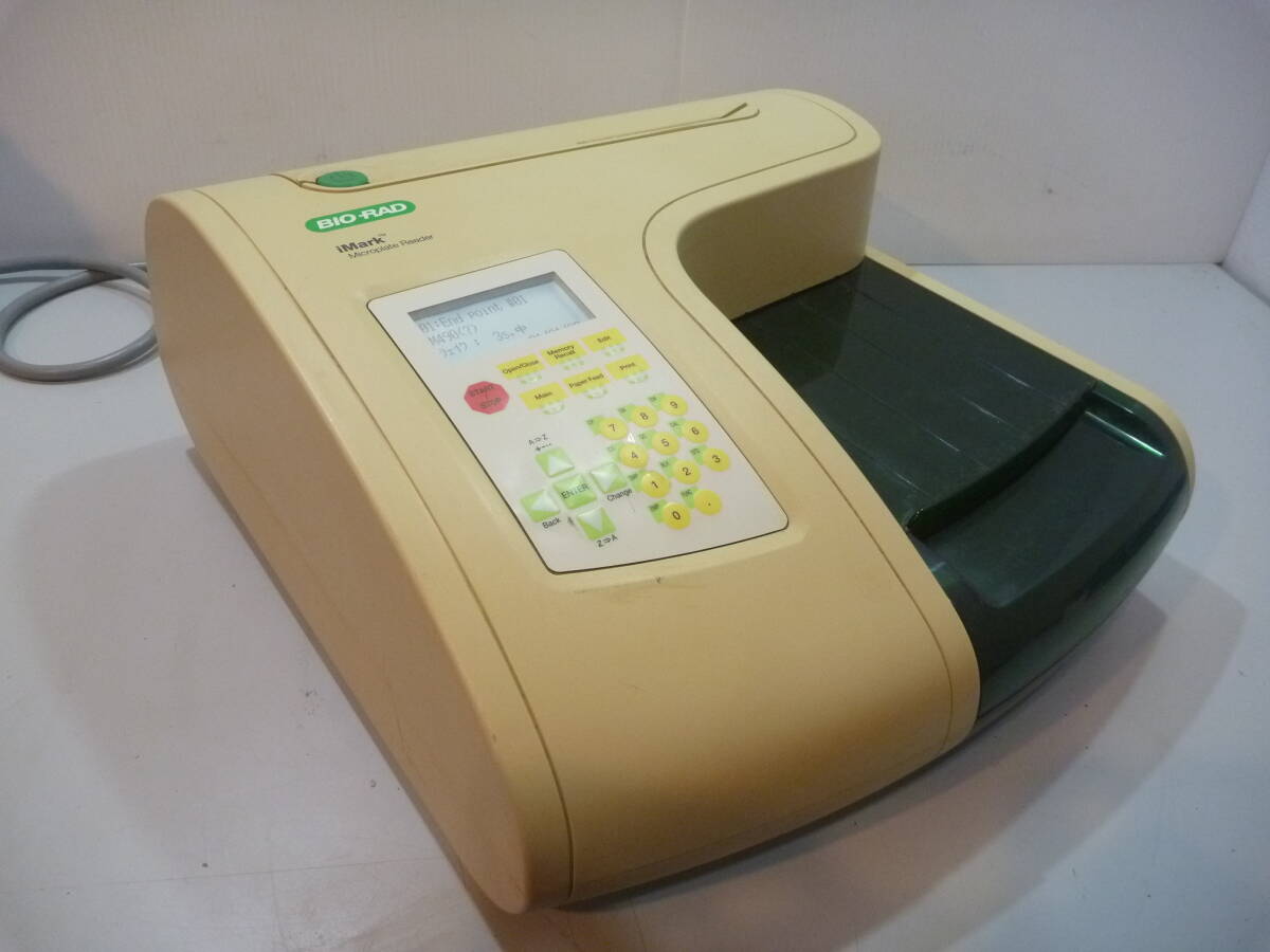 【傷や汚れあり】マイクロプレートリーダー バイオラッドBio-Rad imark 可視マイクロプレート 中古品 一部動作確認済みの落札情報詳細 ...