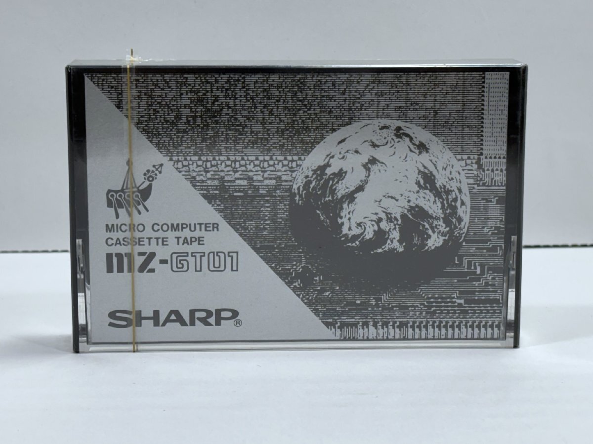 【やや傷や汚れあり】[TE1045] 未開封②★ SHARP MZ-GT01 カセットテープ MICRO COMPUTER ...