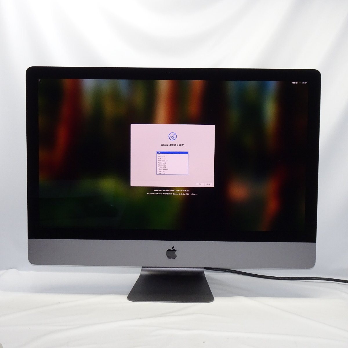 【傷や汚れあり】1円~Apple iMac Pro 2017 MQ2Y2J/A Xeon W 3.2GHz/32GB/SSD1000GB/27 ...